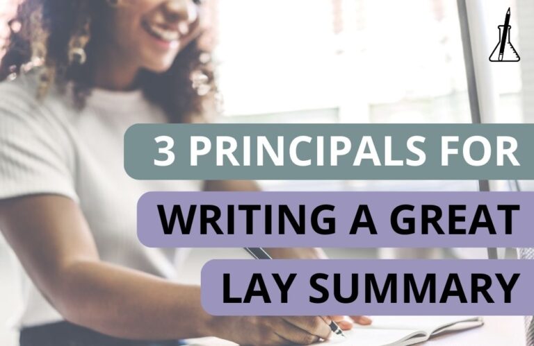 3 Principles for Writing a Great Lay Summary for Proposal