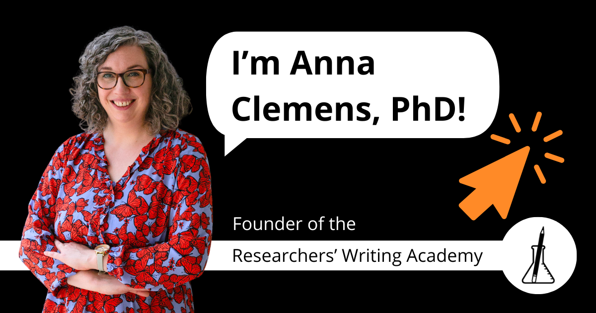 About Academic Writing Coach Dr Anna Clemens