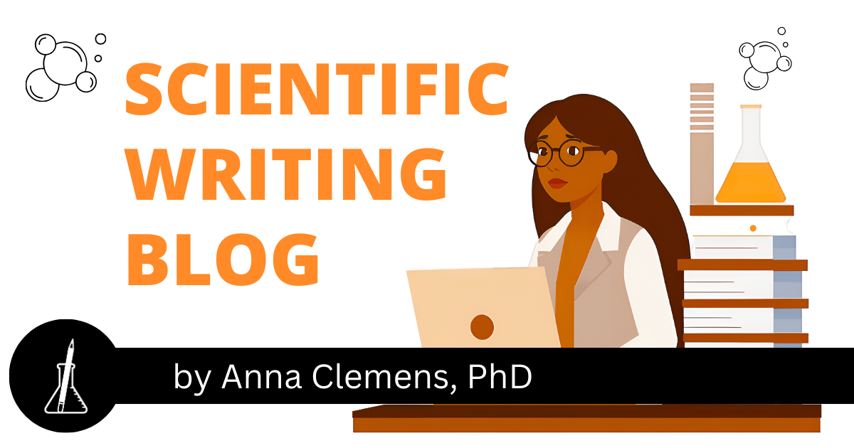 Scientific Writing Blog - Dr Anna Clemens