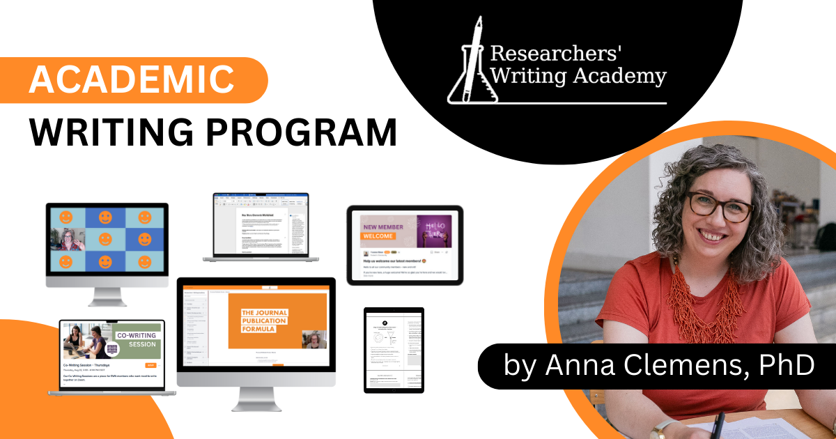 Dr Anna Clemens: Get scientific papers written & published faster